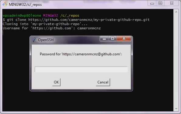 How to create a private GitHub repository example | TheServerSide