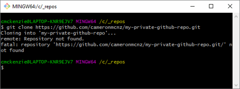 How to create a private GitHub repository example | TheServerSide
