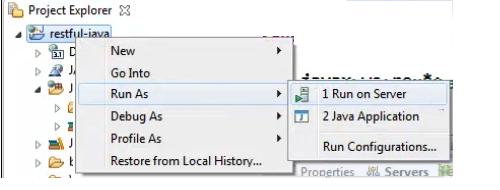 Step By Step Restful Web Service Example In Java Using Eclipse And 3425