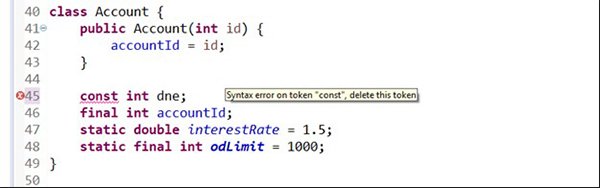 Why we use static final in Java for constants | TheServerSide