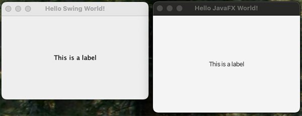 Swing vs. JavaFX: Compare Java GUI frameworks | TheServerSide Swing vs. JavaFX: Compare Java GUI frameworks | TheServerSide