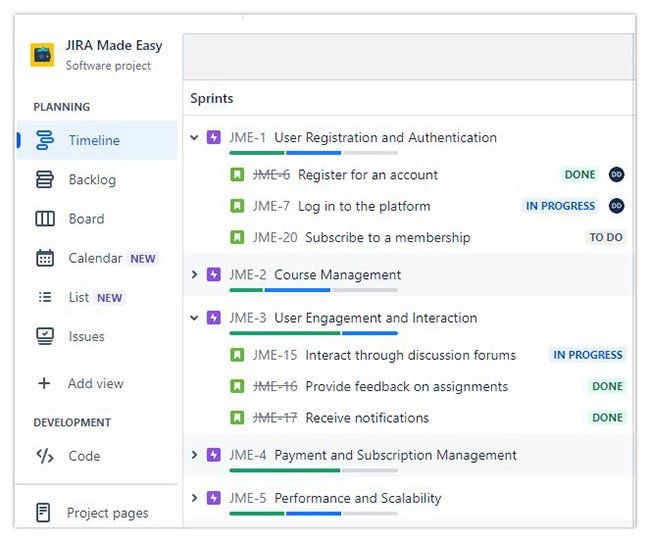 Jira story vs. epic: What's the difference? | TheServerSide